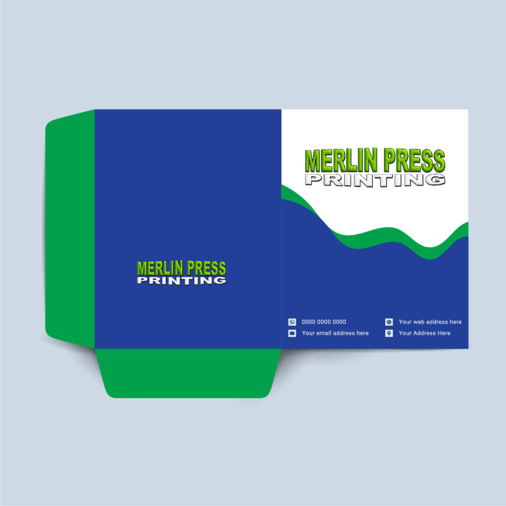 Presentation / interlocking Folders A4 - Merlin Press