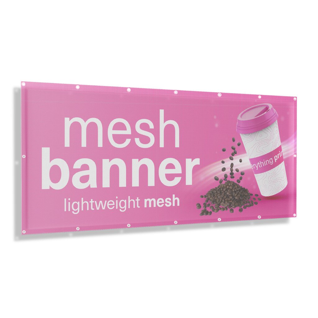 Printed Mesh Eyelet Banners - Merlin Press